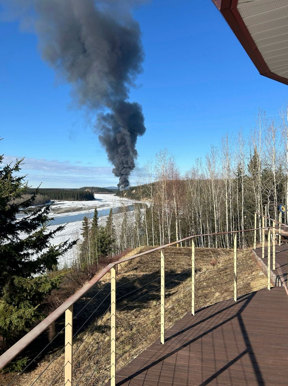Pilot reported fire onboard plane carrying fuel, attempted to return to ...