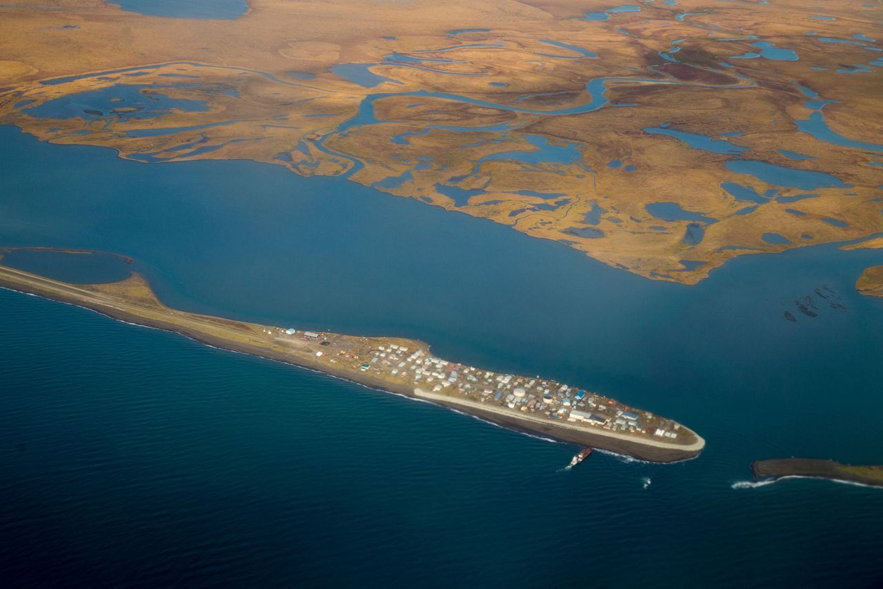 Melted Alaska sea ice alarms coast residents, scientists