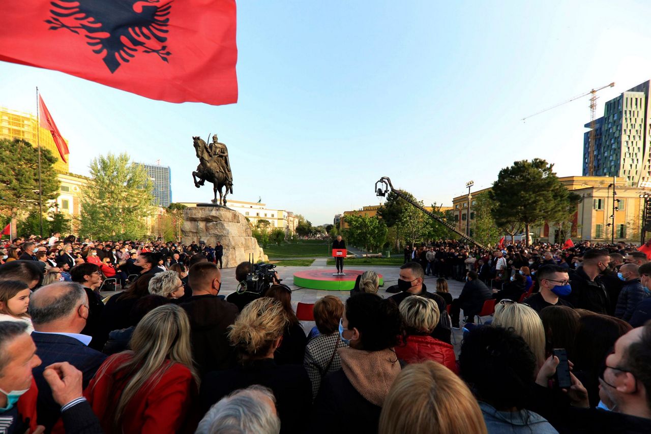 Albania's ruling Socialists plan election win celebration