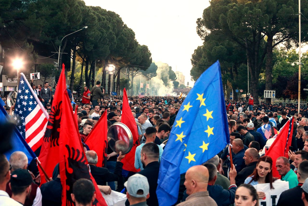 Protests hold Albania's democracy, its EU future at stake