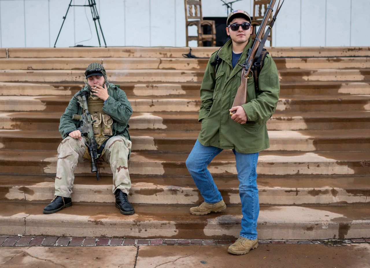 Gun-rights advocates protest New Mexico governor's order suspending ...