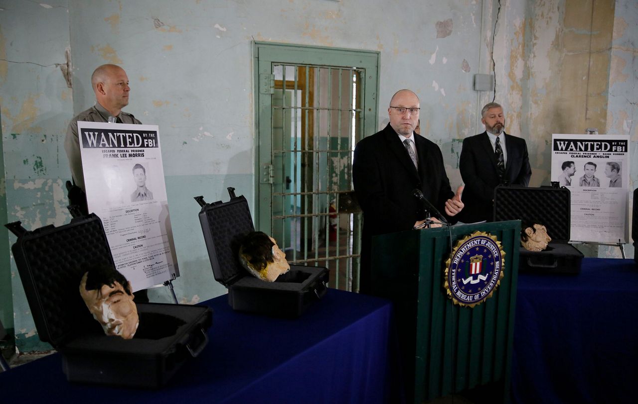 FBI re-creates decoy heads Alcatraz inmates used in escape