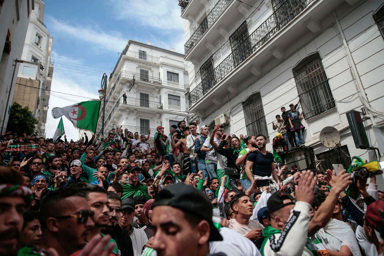 Wit and grit: Algeria's sizeable youth lead fight for change