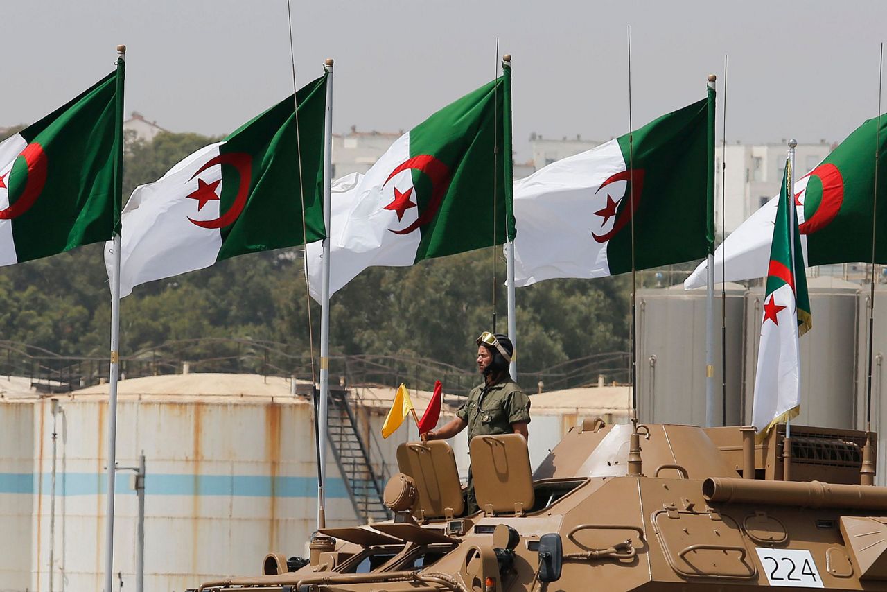 Algeria marks 60 years of independence with military parade