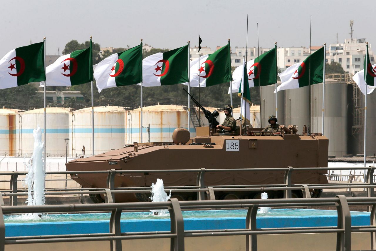 Algeria marks 60 years of independence with military parade