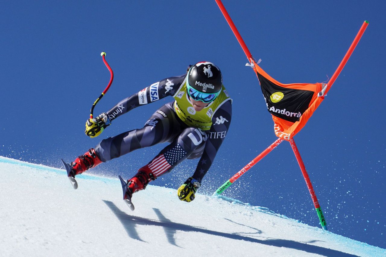 American downhill skier Breezy Johnson says she won't race during anti ...