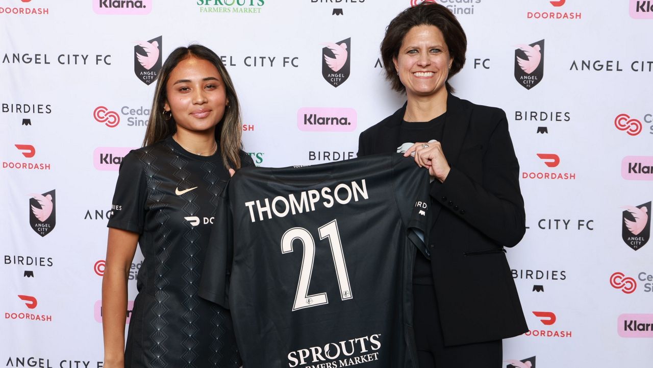 Checking in with up-and-coming soccer star Alyssa Thompson
