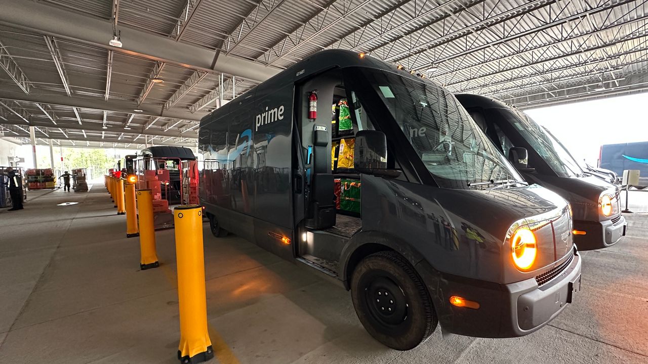 amazon electric vans promote sustainability