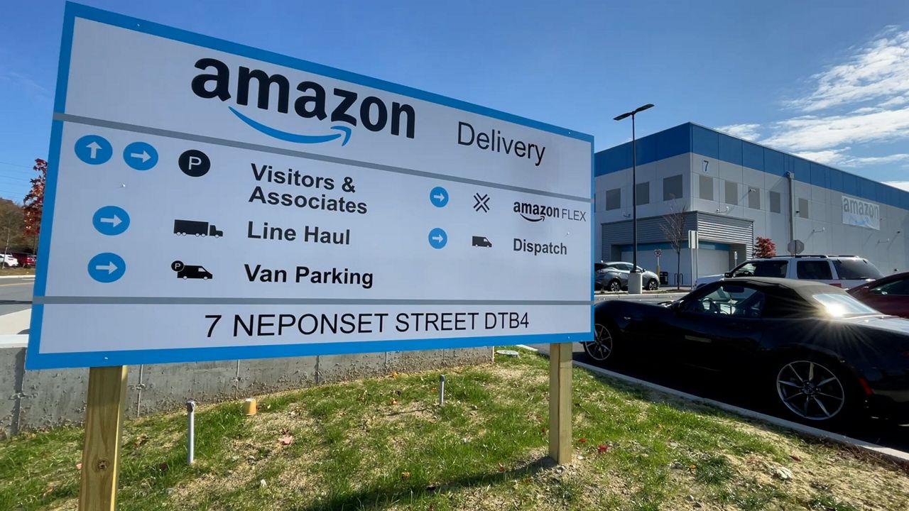 Touring the new Amazon facility in Worcester