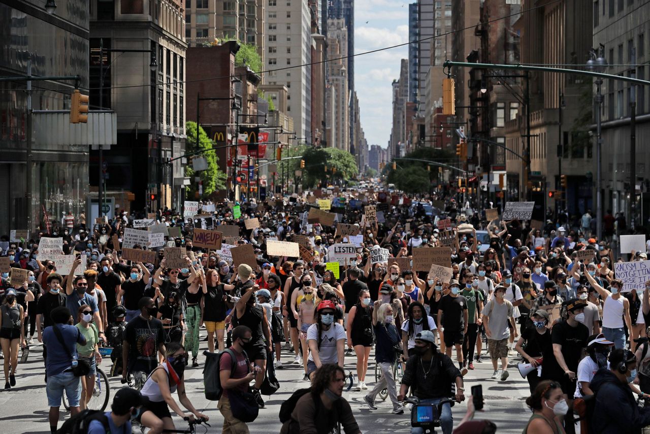 New York City curfew lifts early following peaceful protests