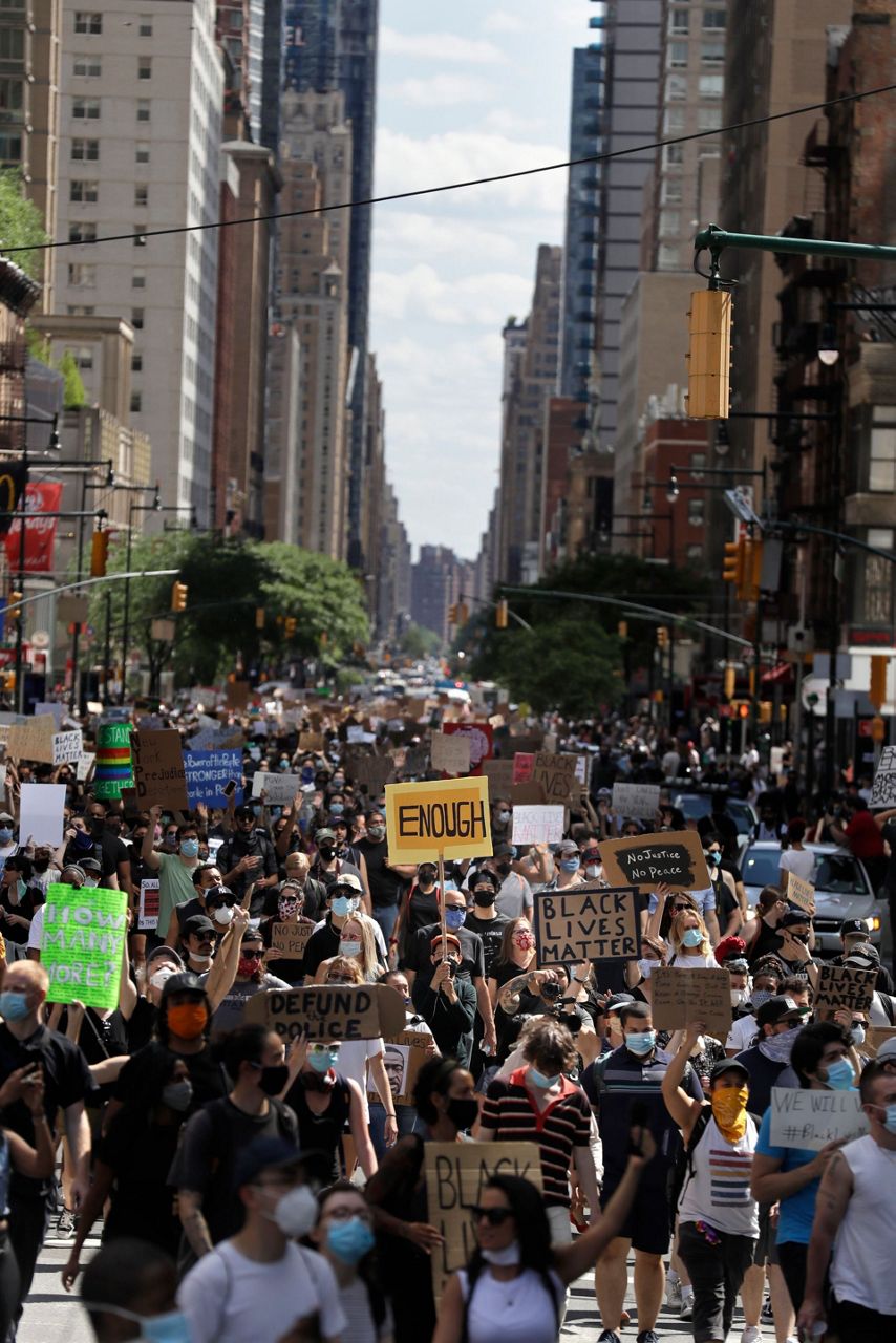 New York City curfew lifts early following peaceful protests