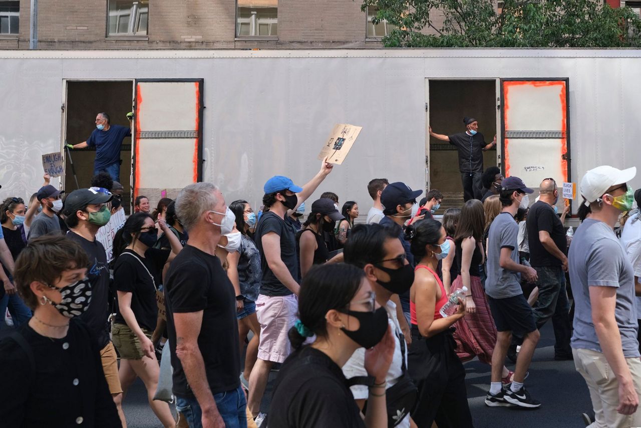 New York City curfew lifts early following peaceful protests