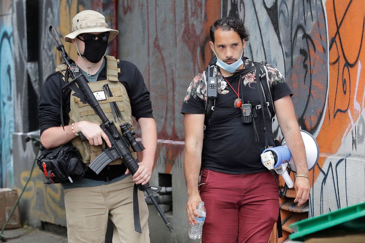 Shooting in Seattle protest zone leaves 1 dead, 1 injured