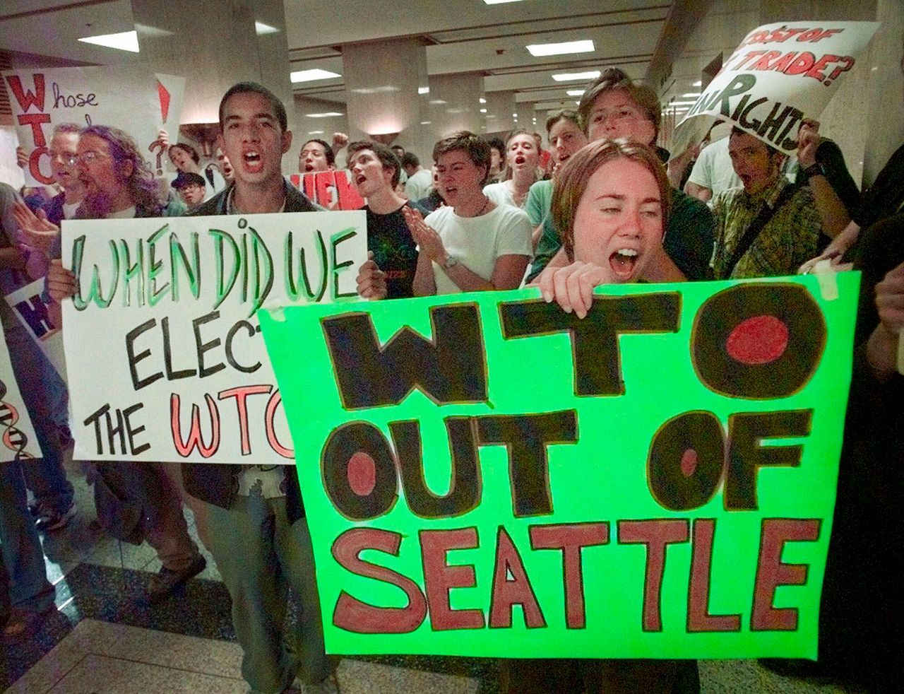 Seattle is a young city with a long history of protests