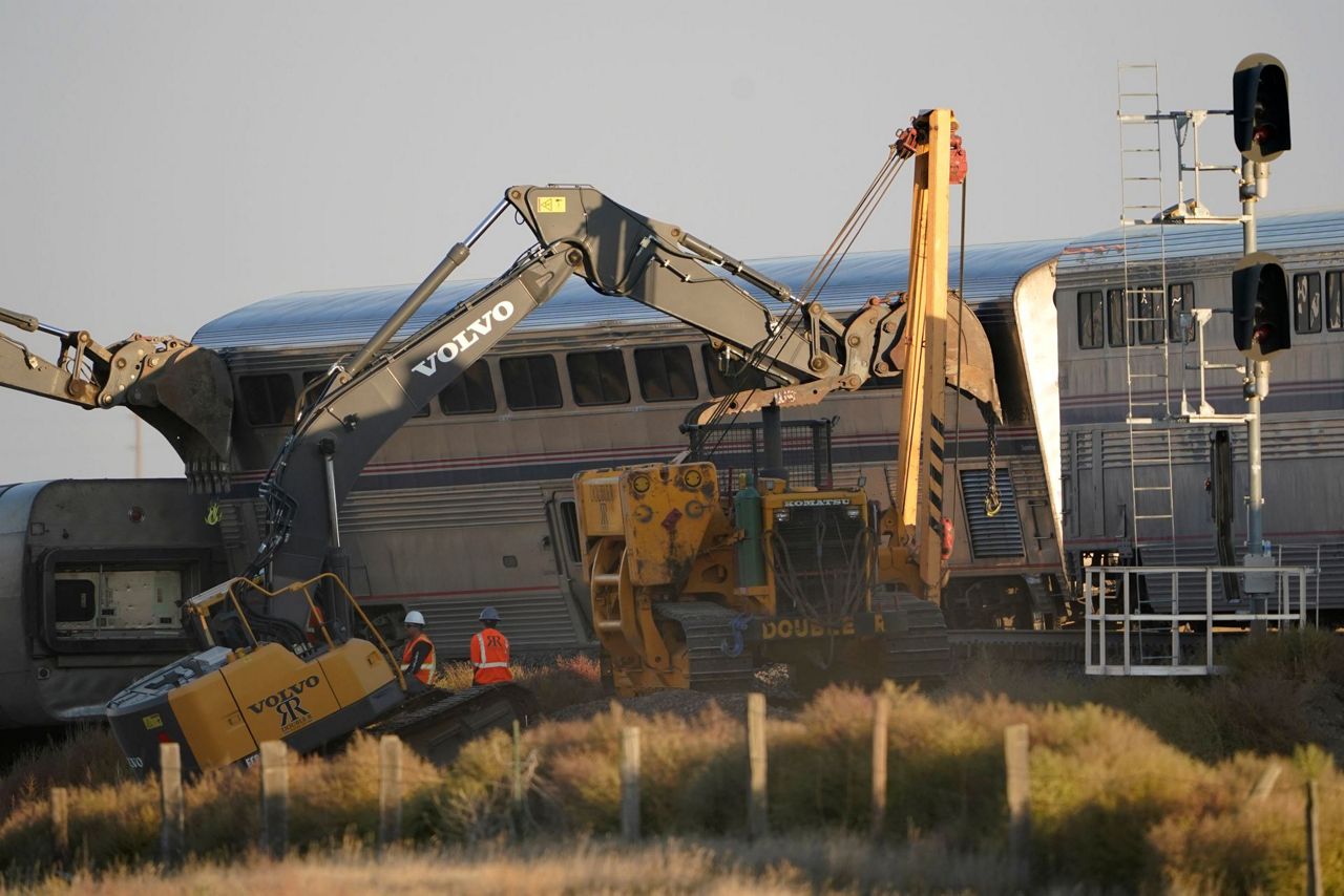 Investigators seek cause of deadly Montana train derailment