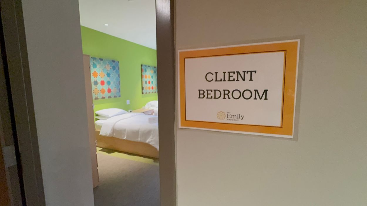 patrick eating in bed