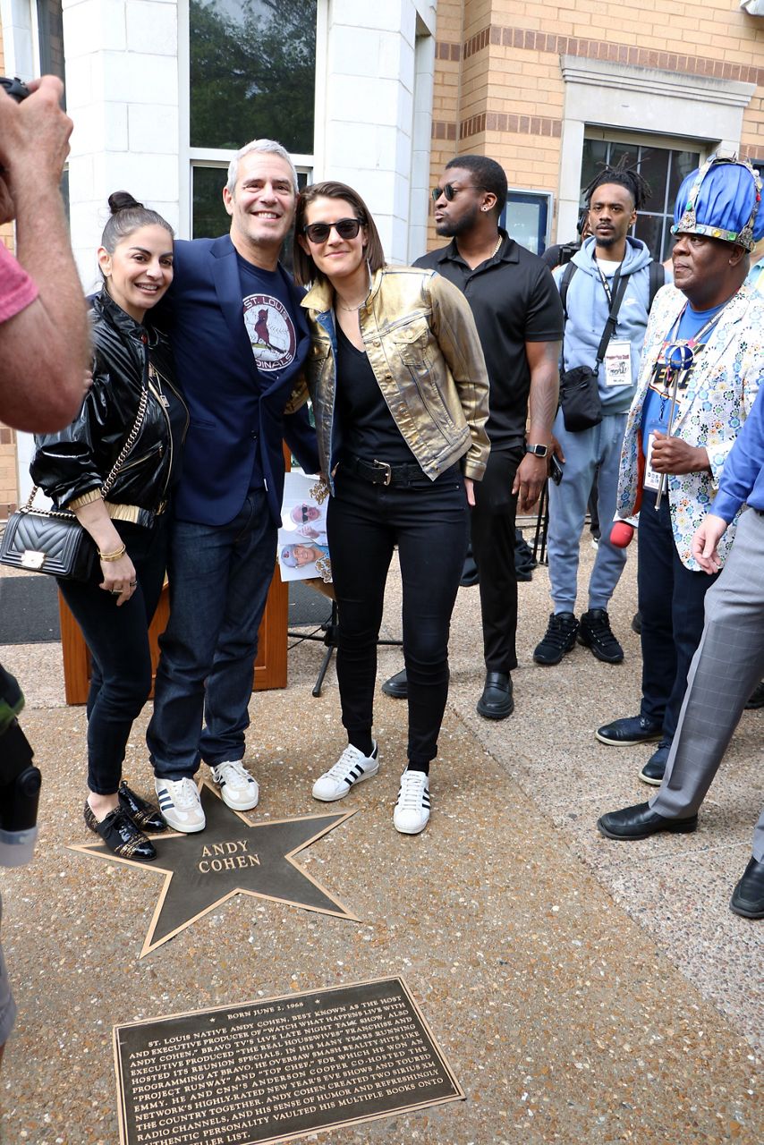 Andy Cohen receives star on the St. Louis Walk of Fame