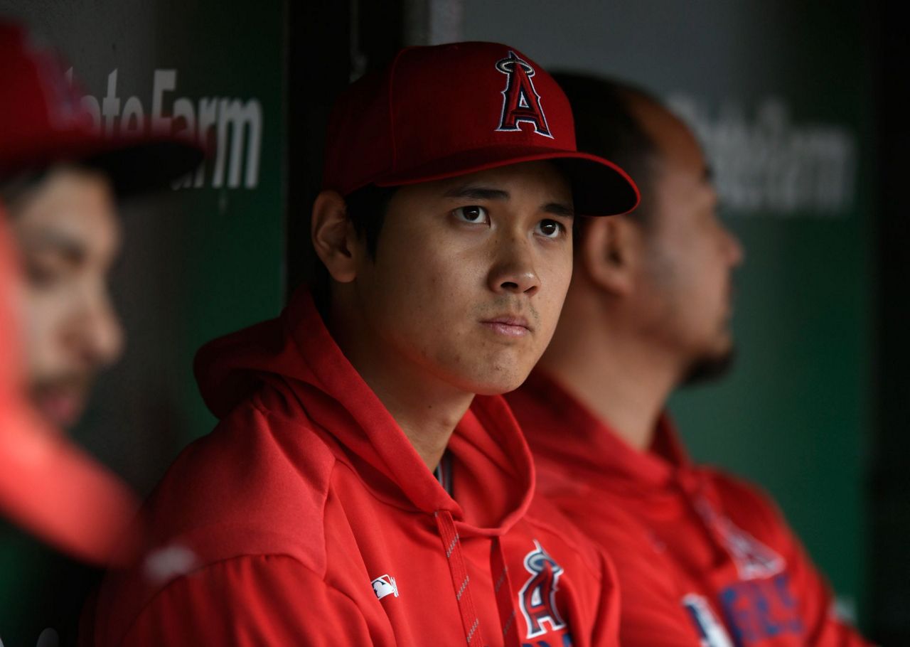 LEADING OFF: Angels stop at Wrigley, Bellinger gets off day