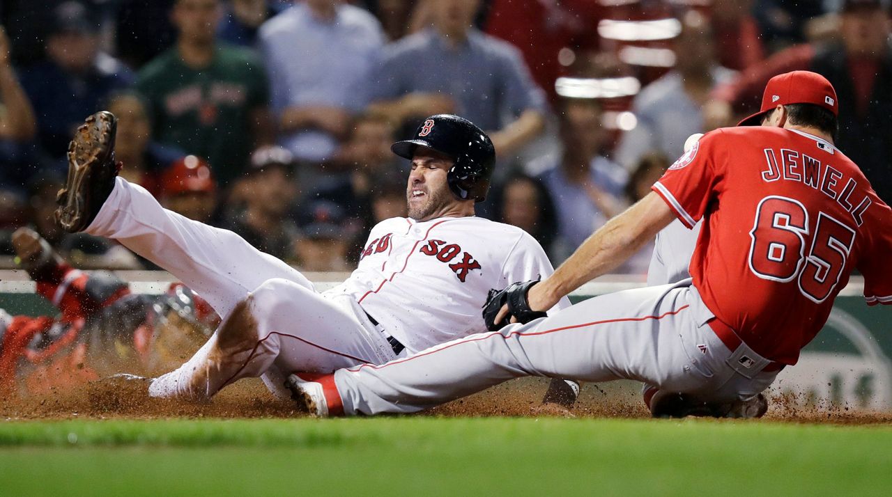 Martinez hits MLB-best 25th HR as Red Sox beat Angels 9-6