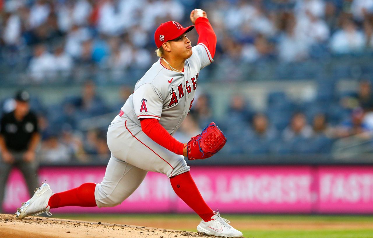 Cole sharp in return from COVID-19, Yanks top Angels 2-1