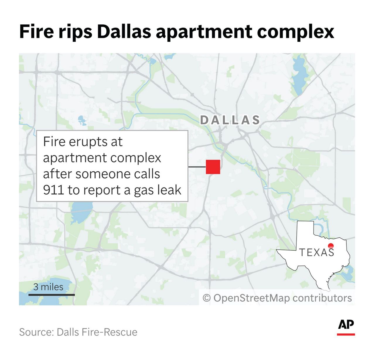 Explosion and fire at a Dallas apartment building kills at least 3 ...