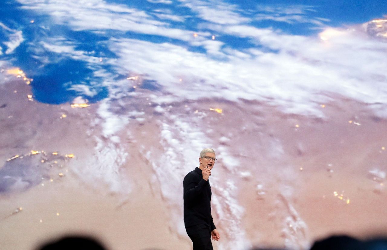 The Latest: Apple previews new space show for subscription