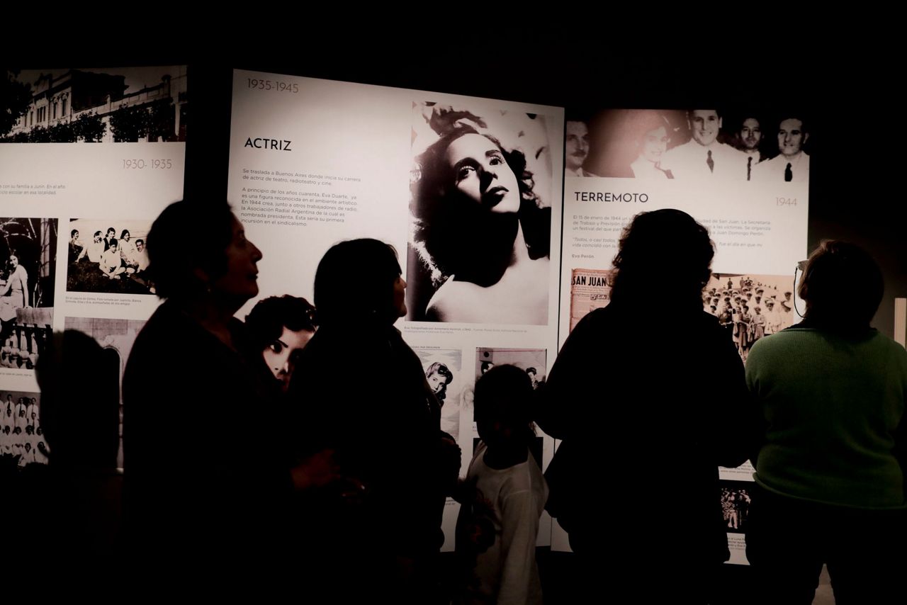 Humble home becomes museum and shrine to Argentina's Evita