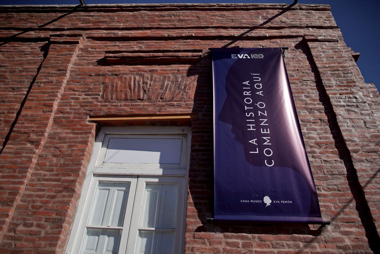 Humble home becomes museum and shrine to Argentina's Evita