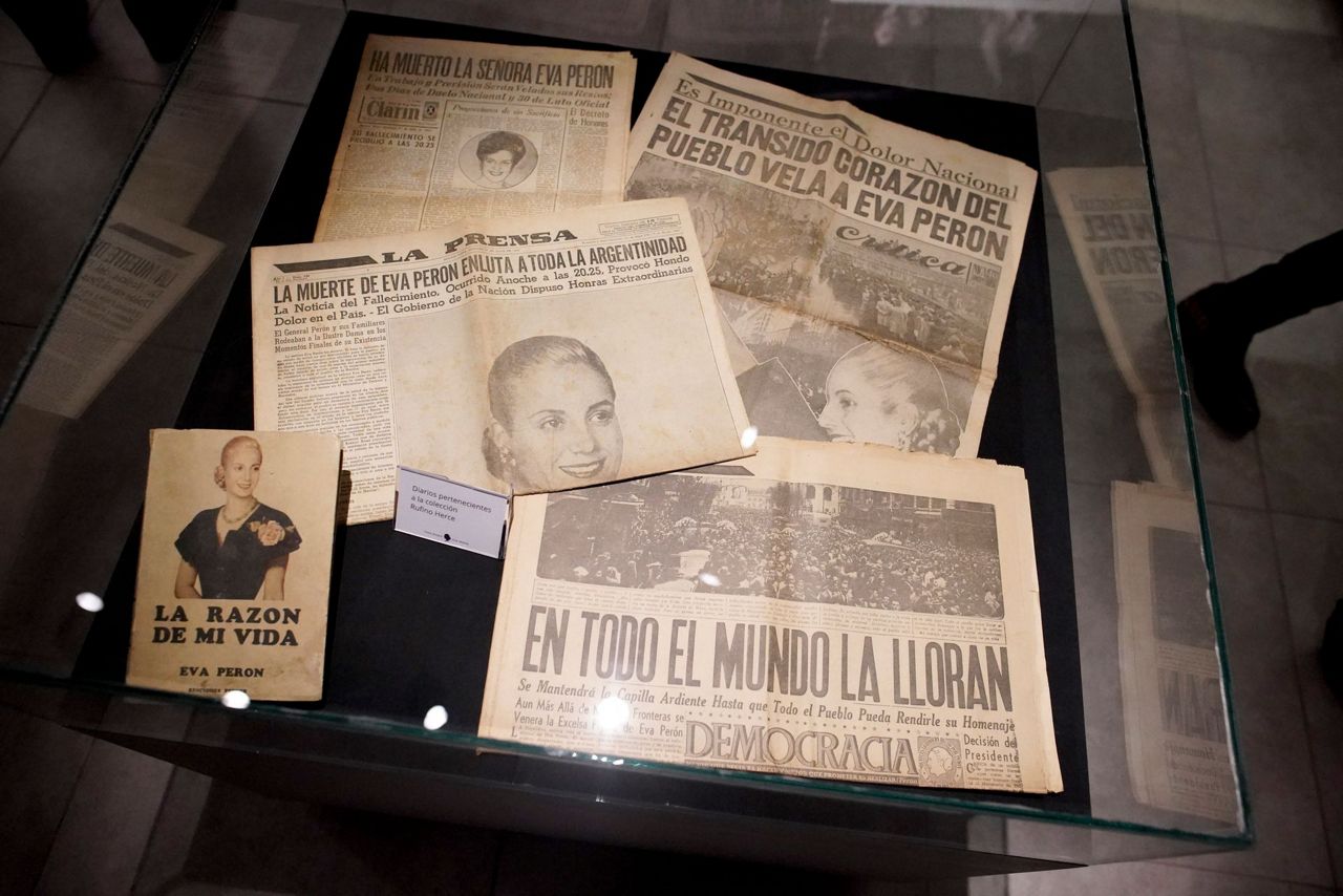 Humble home becomes museum and shrine to Argentina's Evita