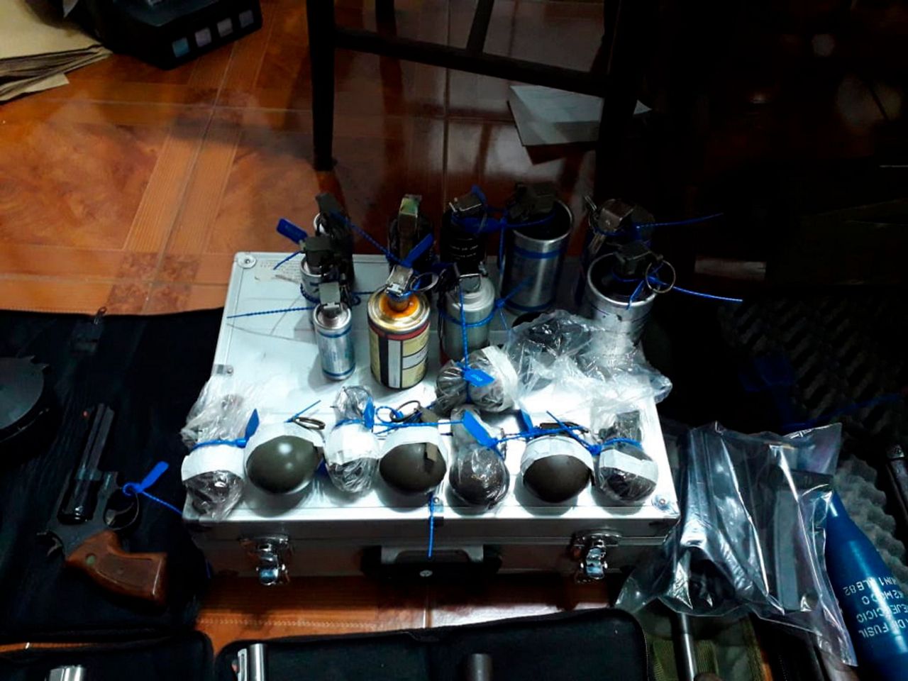 Argentina announces large seizure of weapons