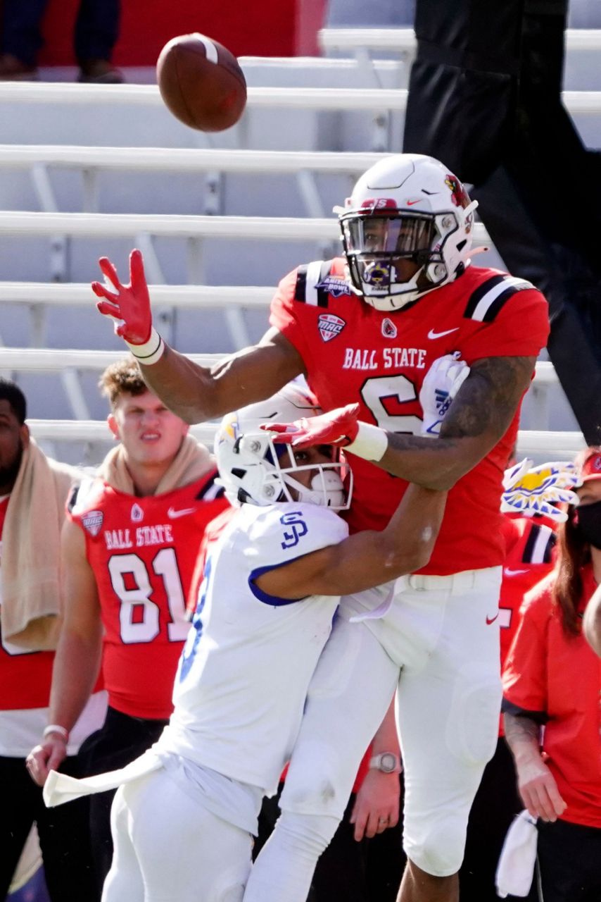 Ball State beats No. 19 San Jose State 34-13 in Arizona Bowl