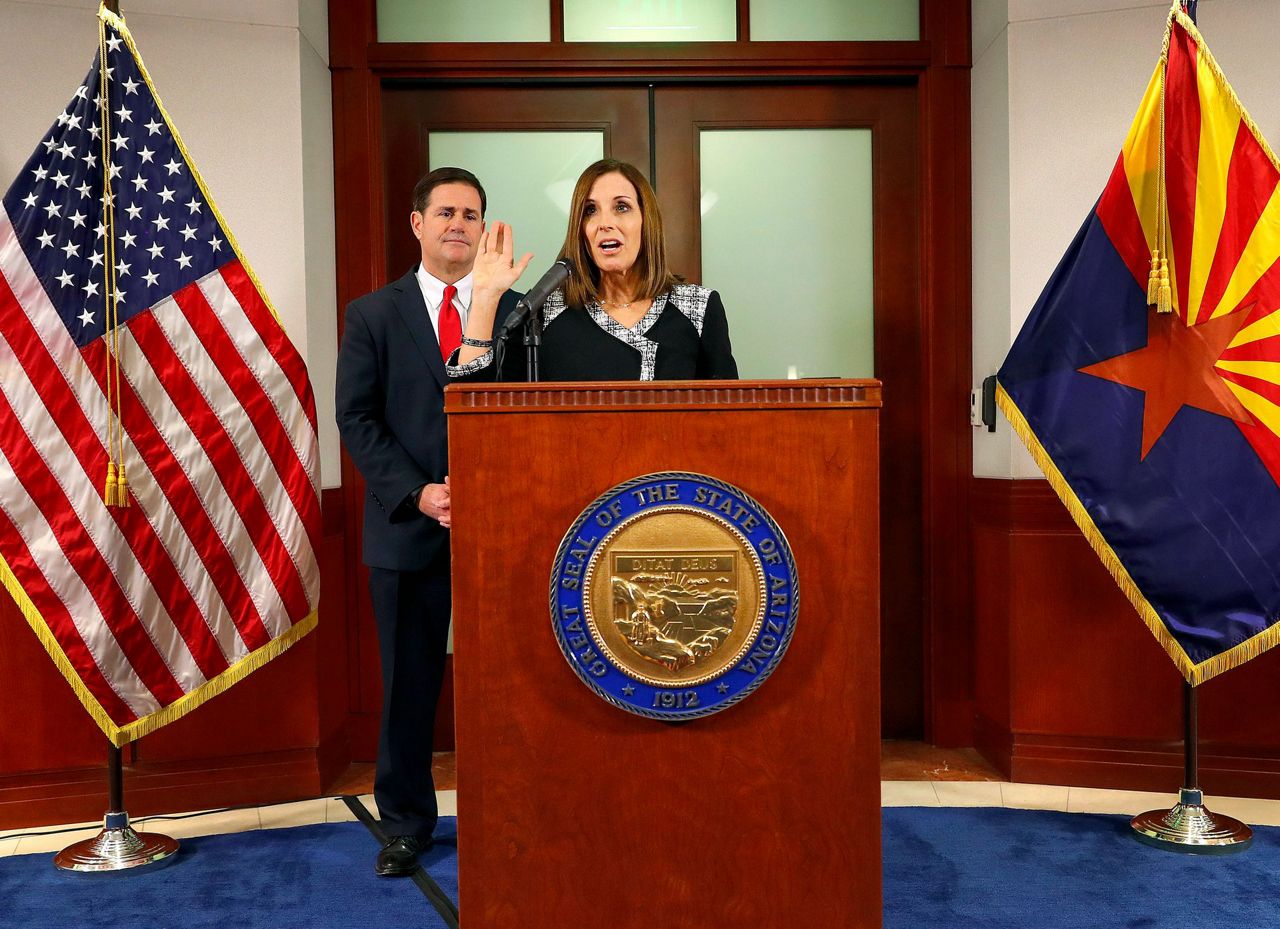 Arizona governor names Martha McSally to McCain Senate seat