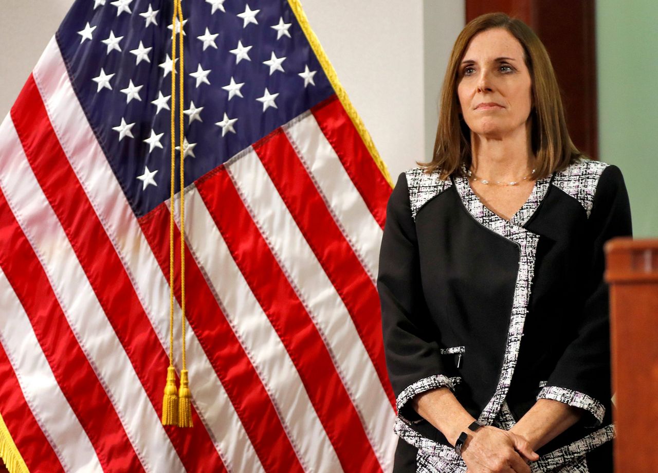 Arizona governor names Martha McSally to McCain Senate seat