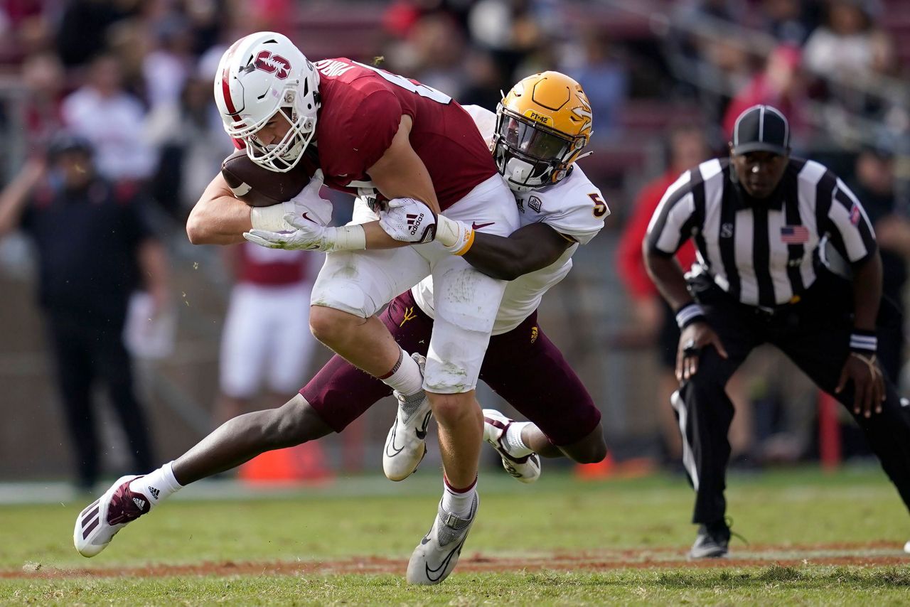 Karty kicks 5 FGs, Stanford gets past Arizona State, 15-14
