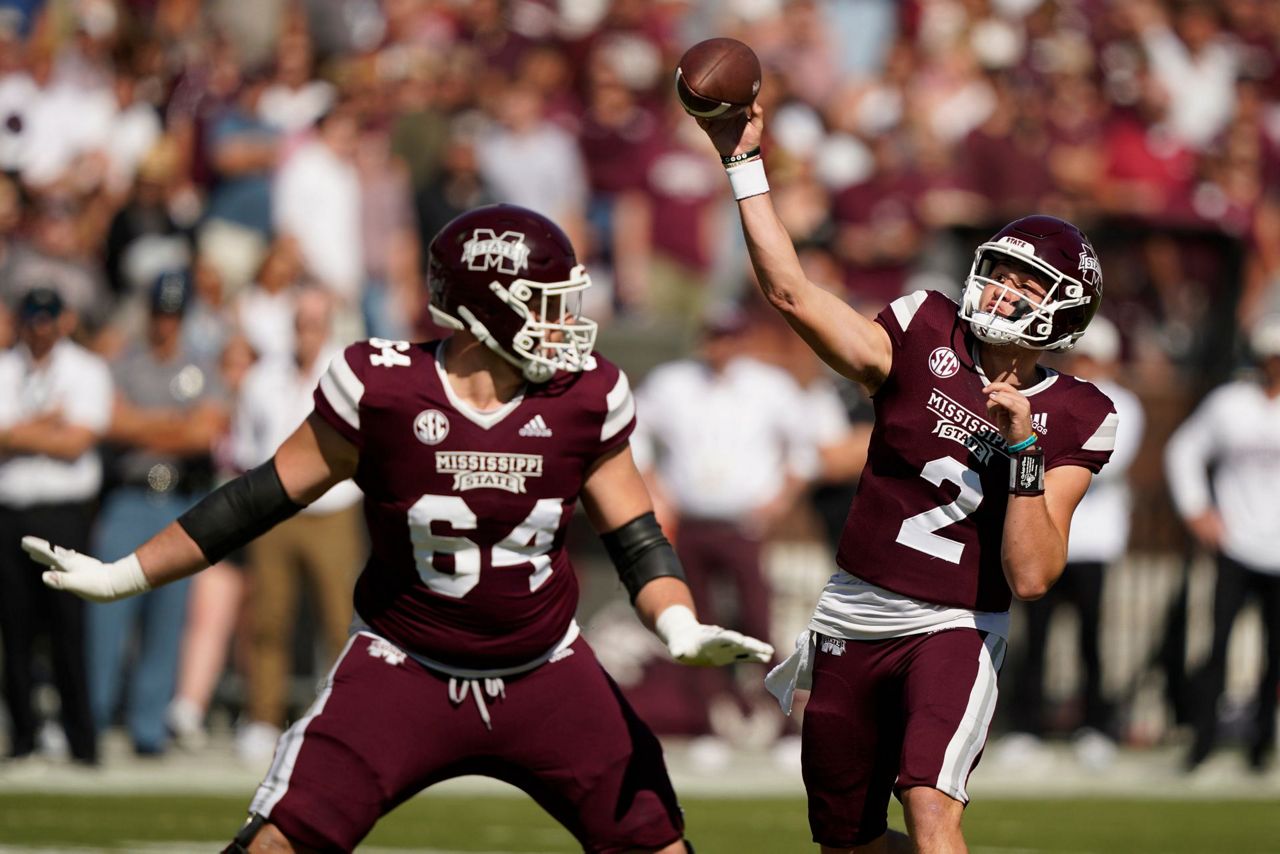 Rogers sets SEC passing record, No. 23 MSU beats Arkansas