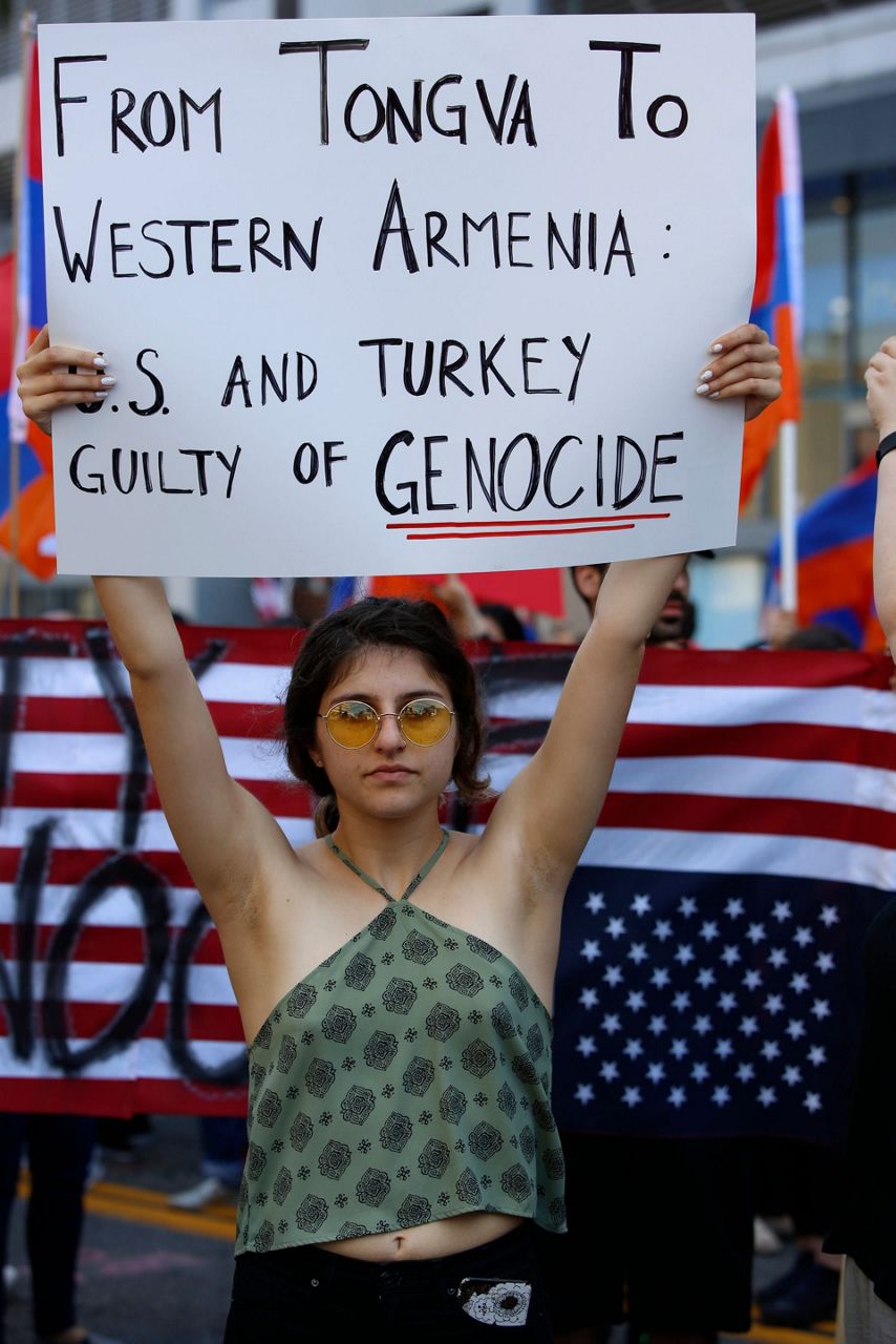 Armenian Americans in California demand genocide recognition