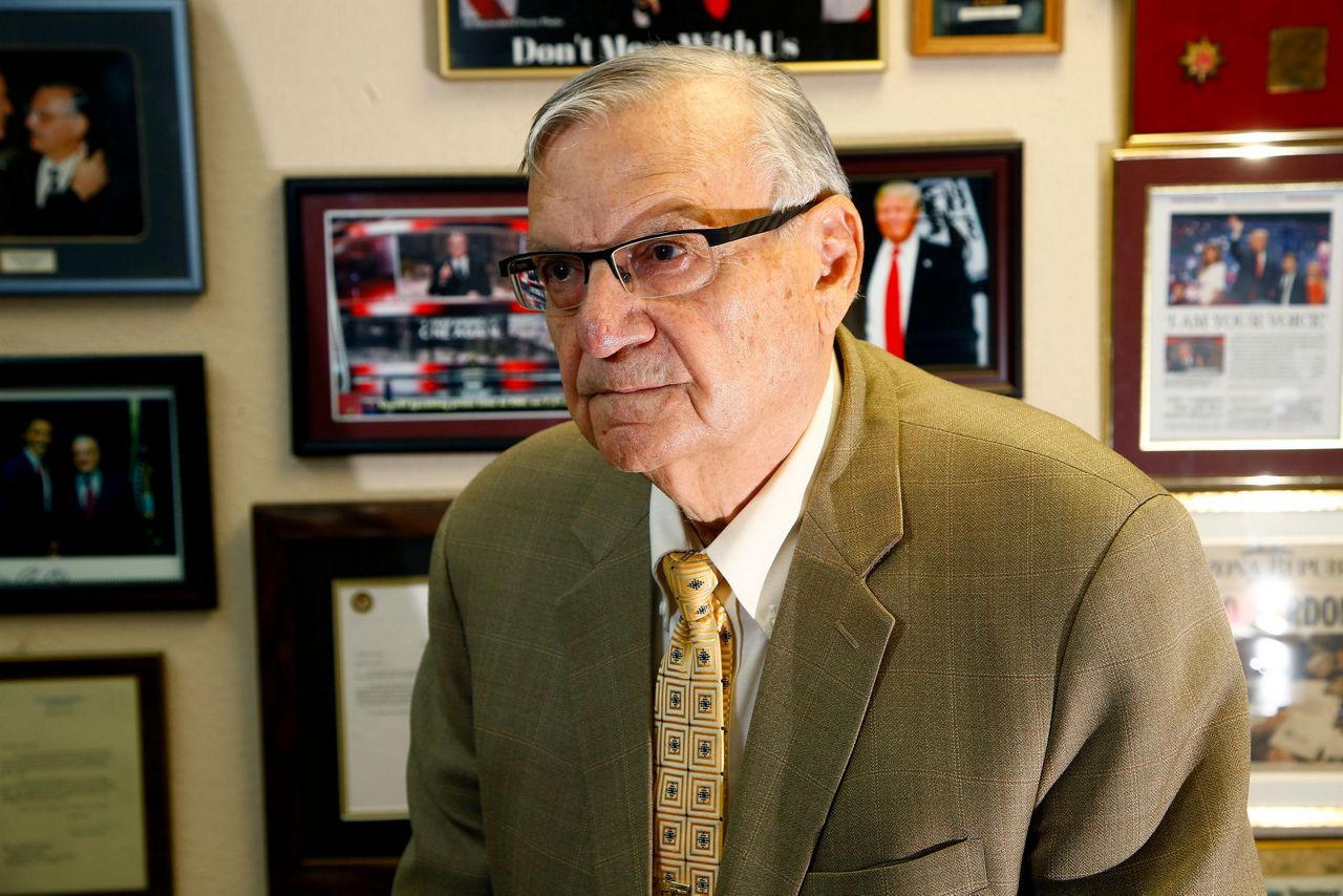 'Tom, this is the sheriff.' Joe Arpaio, 87, runs for old job