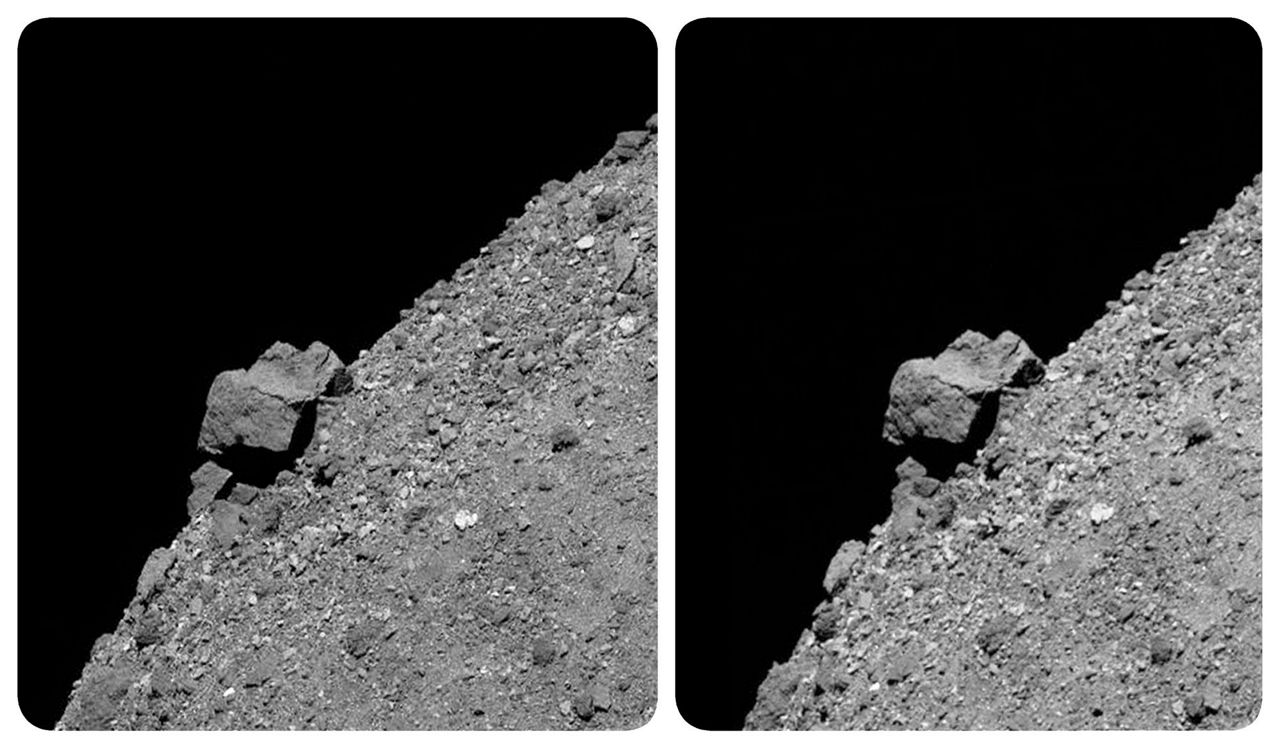 Rock On: NASA releases artsy shots of 2 asteroids