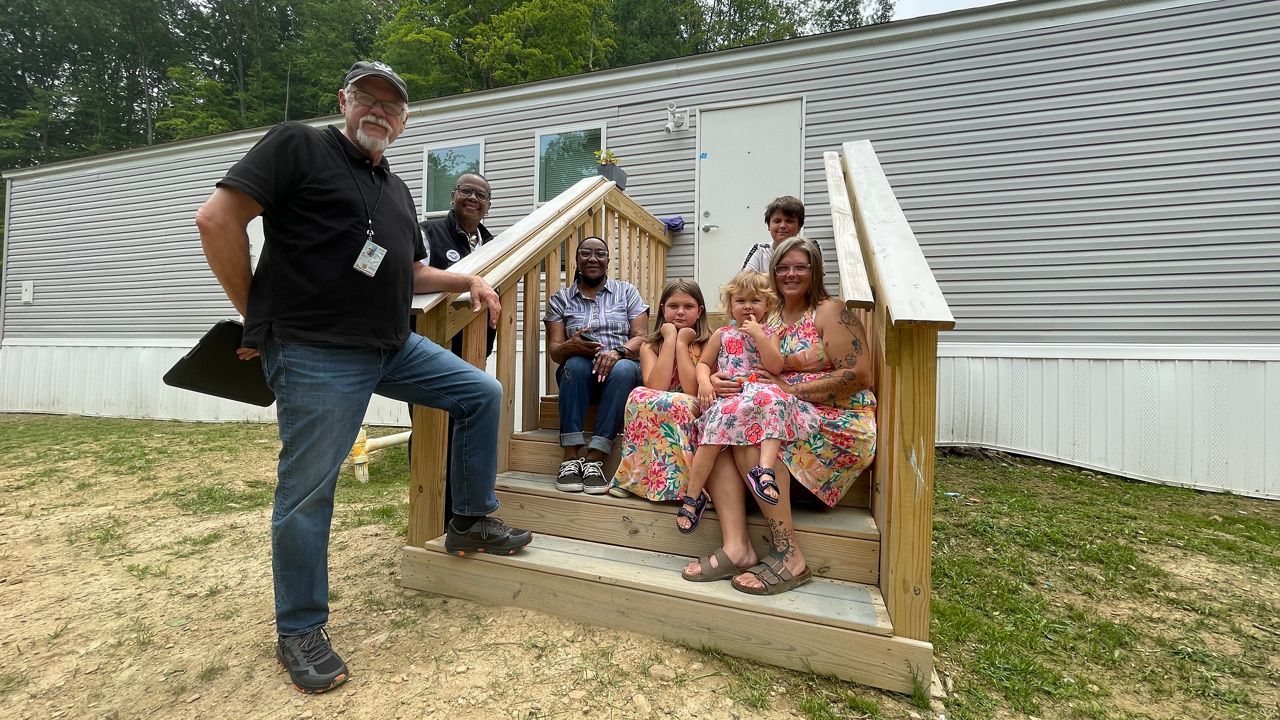 Family buys first FEMA temporary home in Jackson