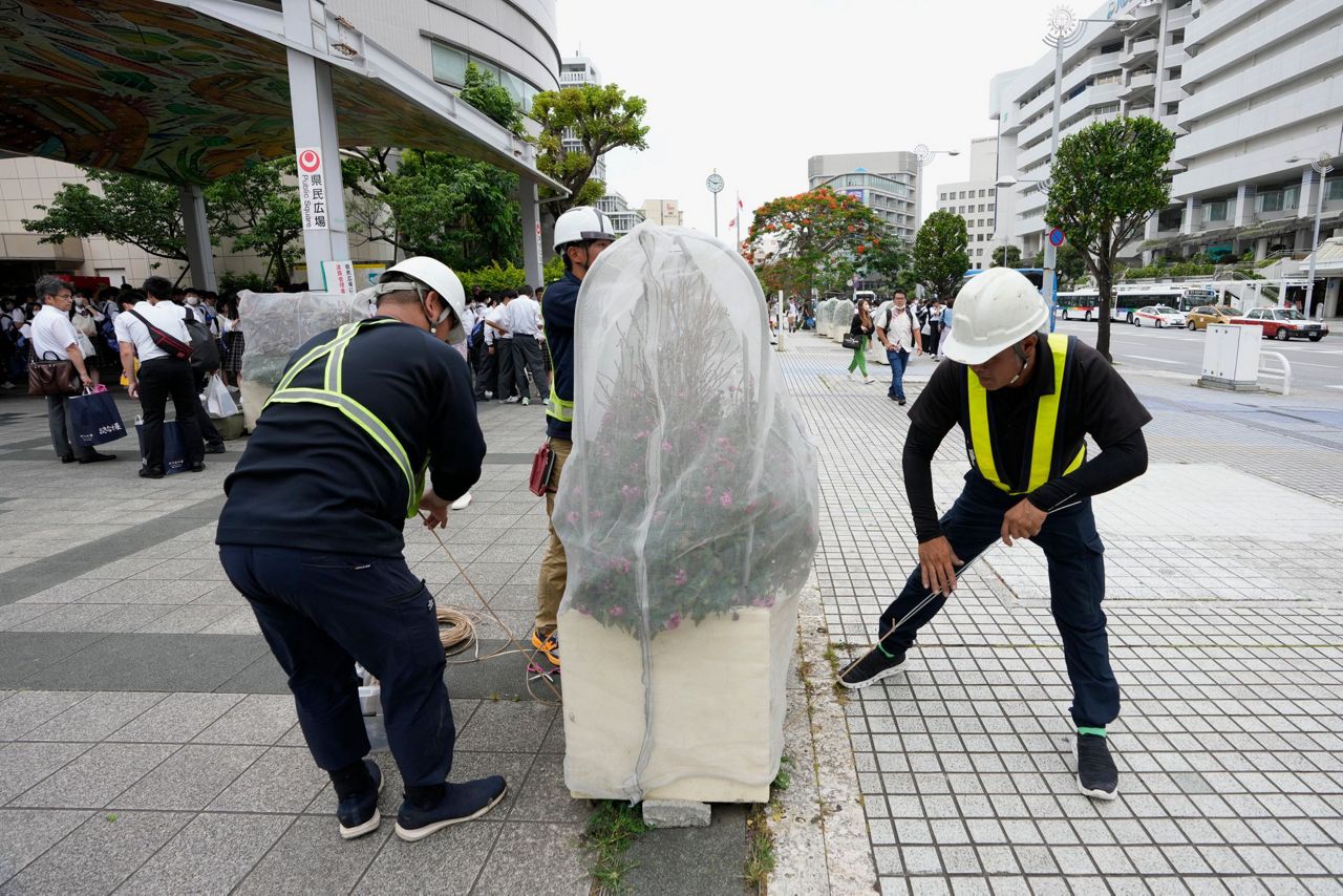 Japan's southern Okinawa Islands prepare as tropical storm approaches