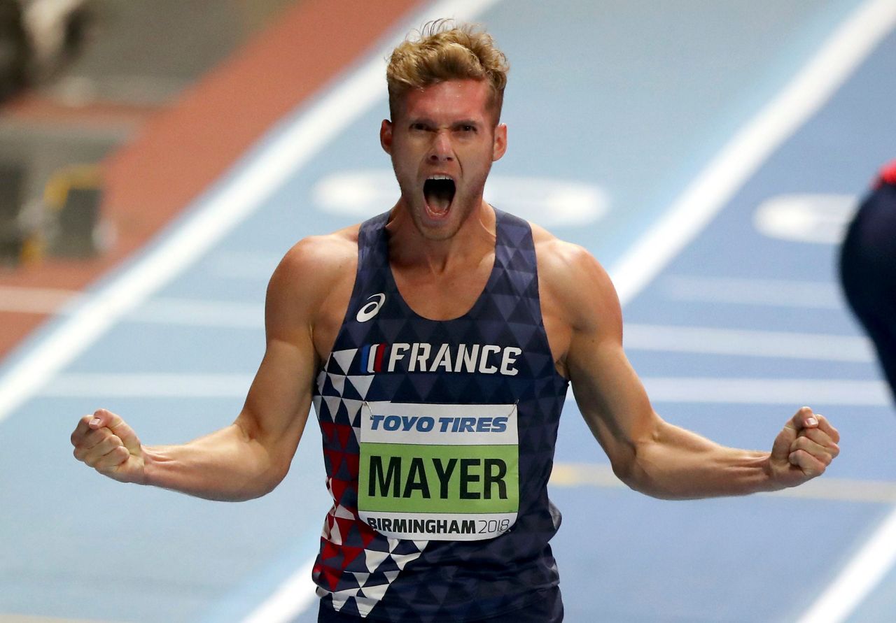 Mayer sets decathlon world record with 9,126 points