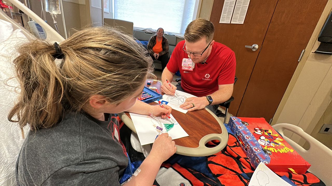 Child life services adds layer of care in hospitals