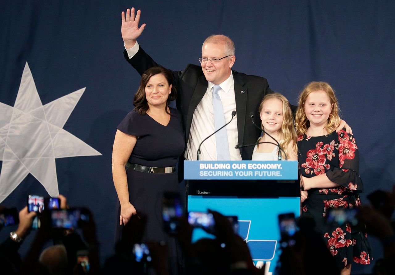 The Latest: Vote counting starts in Australian election
