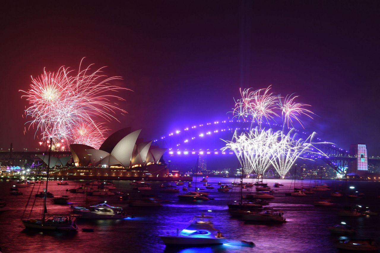 Revelers around the world usher in the new decade