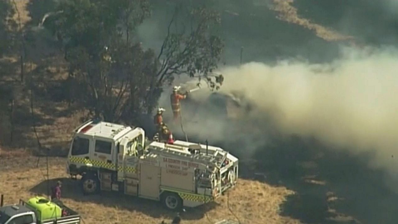 Wildfire-ravaged areas of Australia get holiday relief