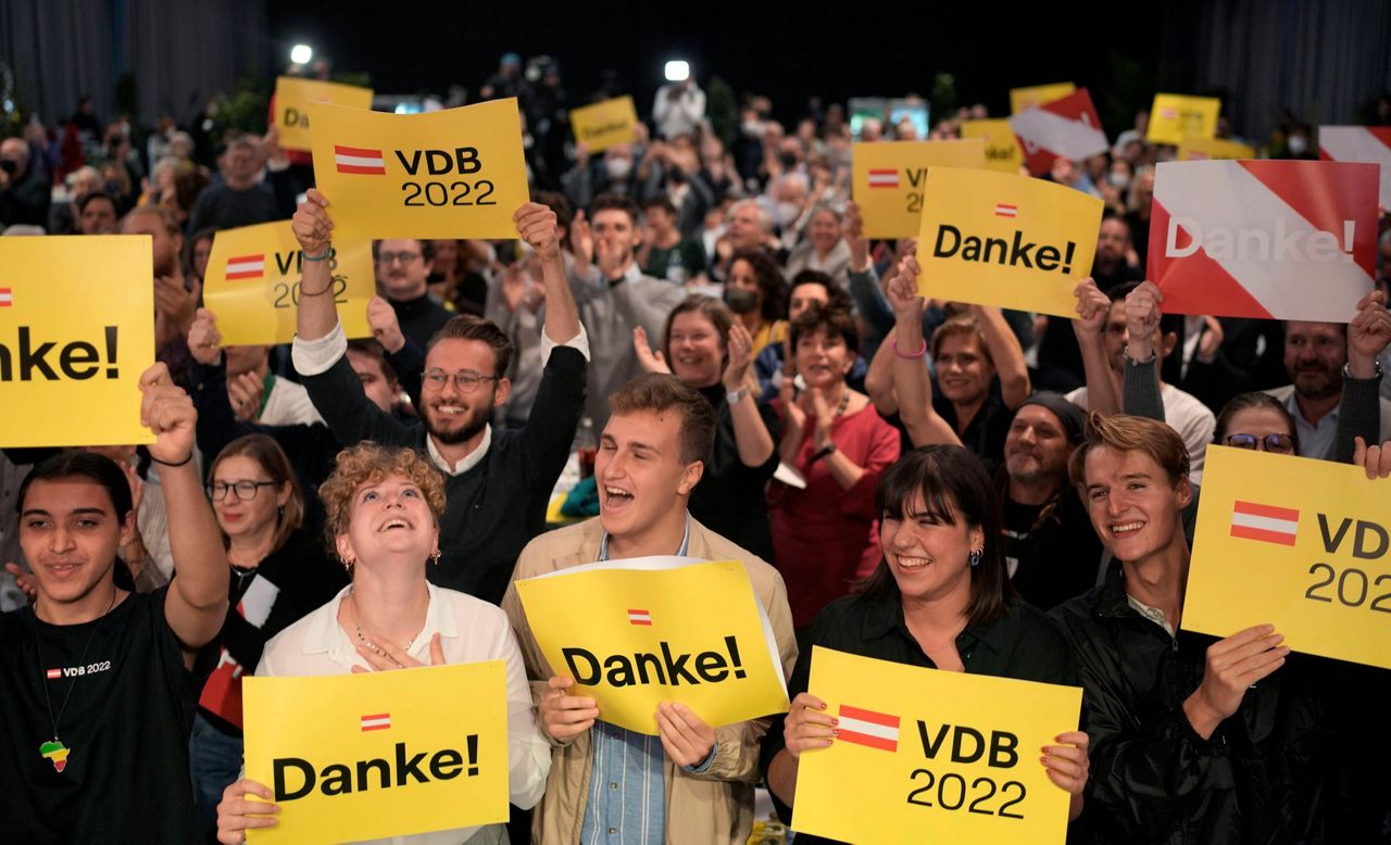 Austria's president hopes for reelection without runoff