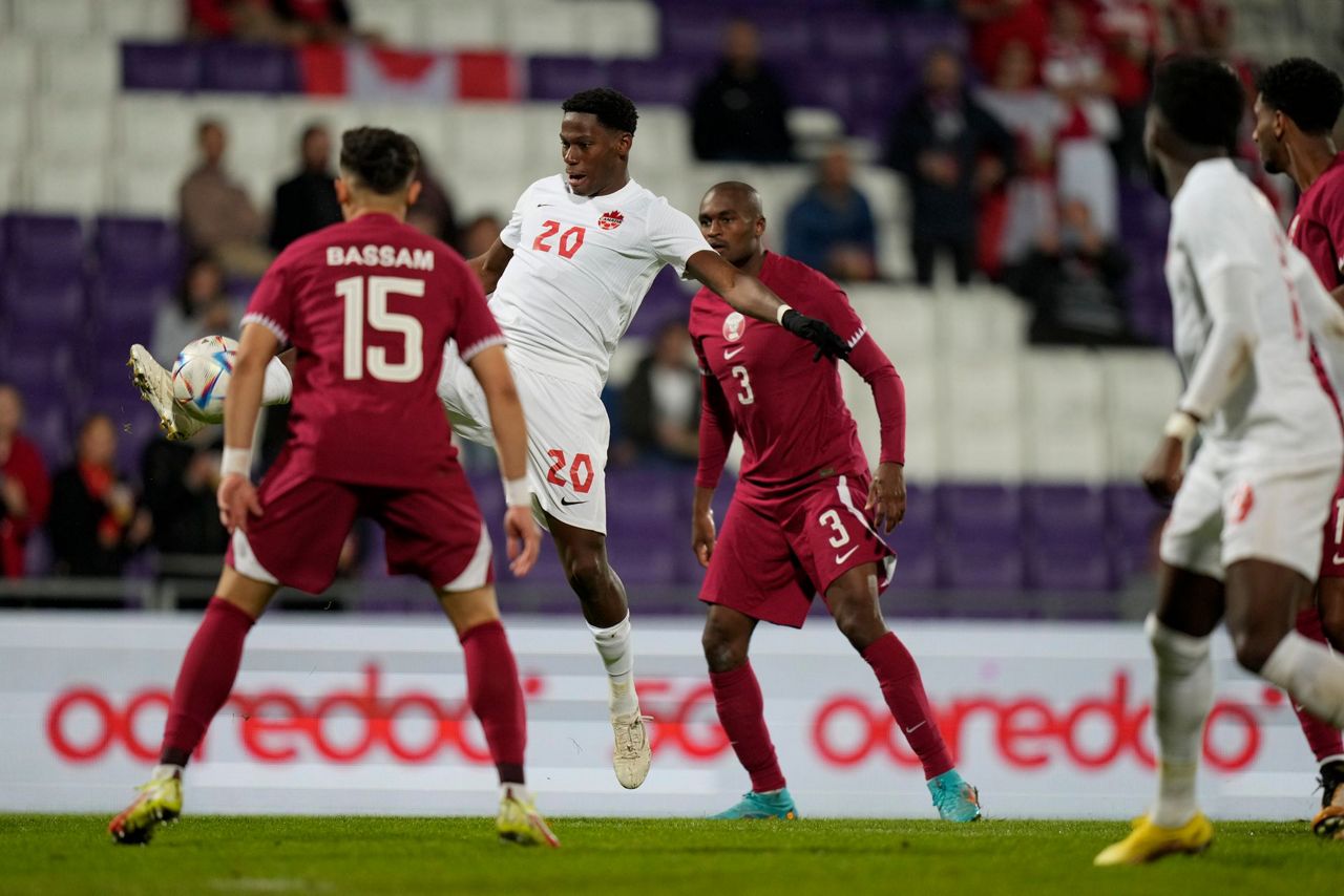 David starring for Lille and peaking in time for Canada