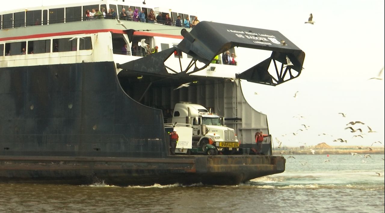 Historic S.S. Badger still sailing the Great Lakes