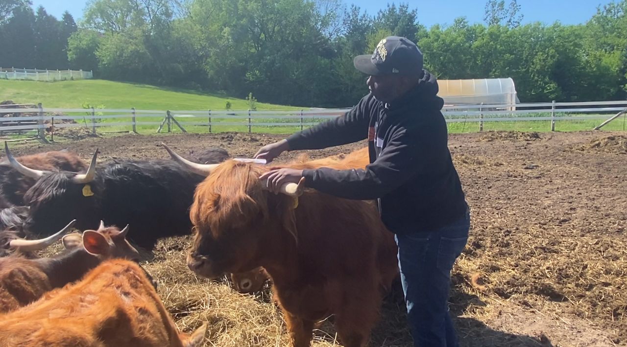 Marcus Landry supports community via farming