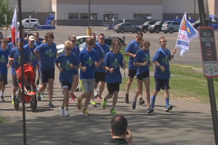 Special Olympics Torch Run Heads Through Johnson City